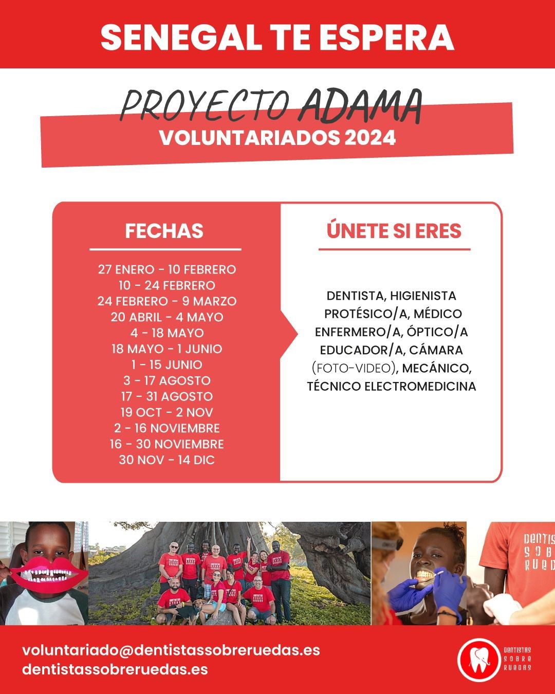 Programa de viajes de voluntariado en Senegal de la Fundación Dentistas ...