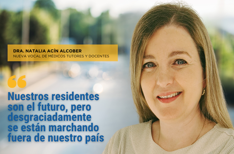 La Dra. Natalia Acín Alcober, nueva vocal de Médicos Tutores y Docentes ...
